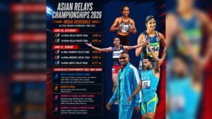 Baton Up: India’s Relay Brigade Ready to Take on Asia at Relays ...